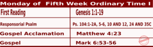 Daily Mass Readings for February 10 2025, Monday of Fifth Week Ordinary ...